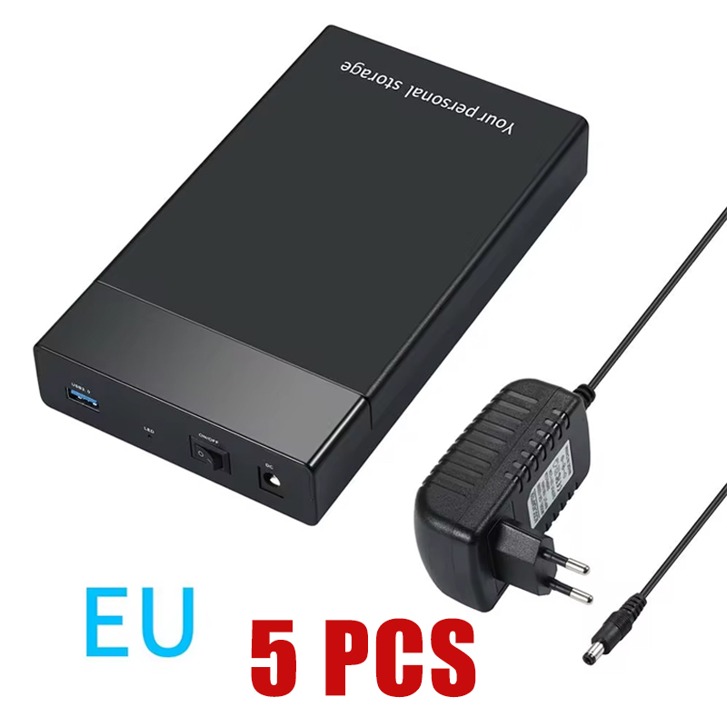 HDD Case 3.5'' 2.5'' SATA to USB 3.0 Adapter External Hard Drive Disk ...
