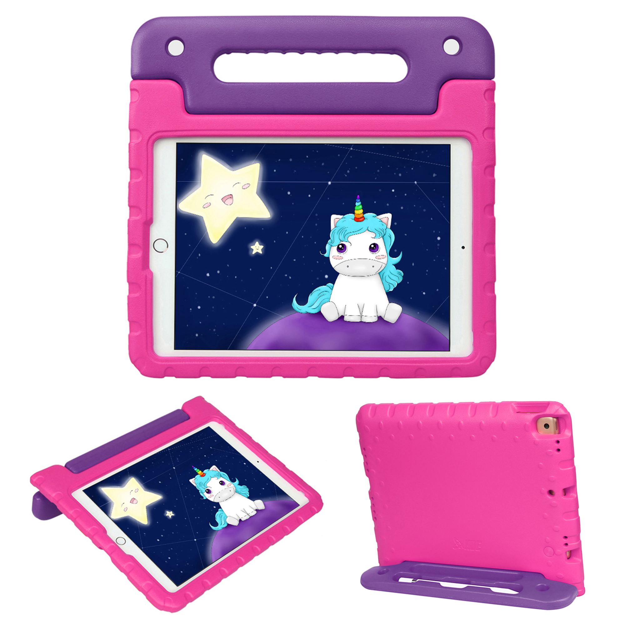 KHOMO Universal Tablet Pad Folio Zippered Case fits Tablets 8.5" up to ...