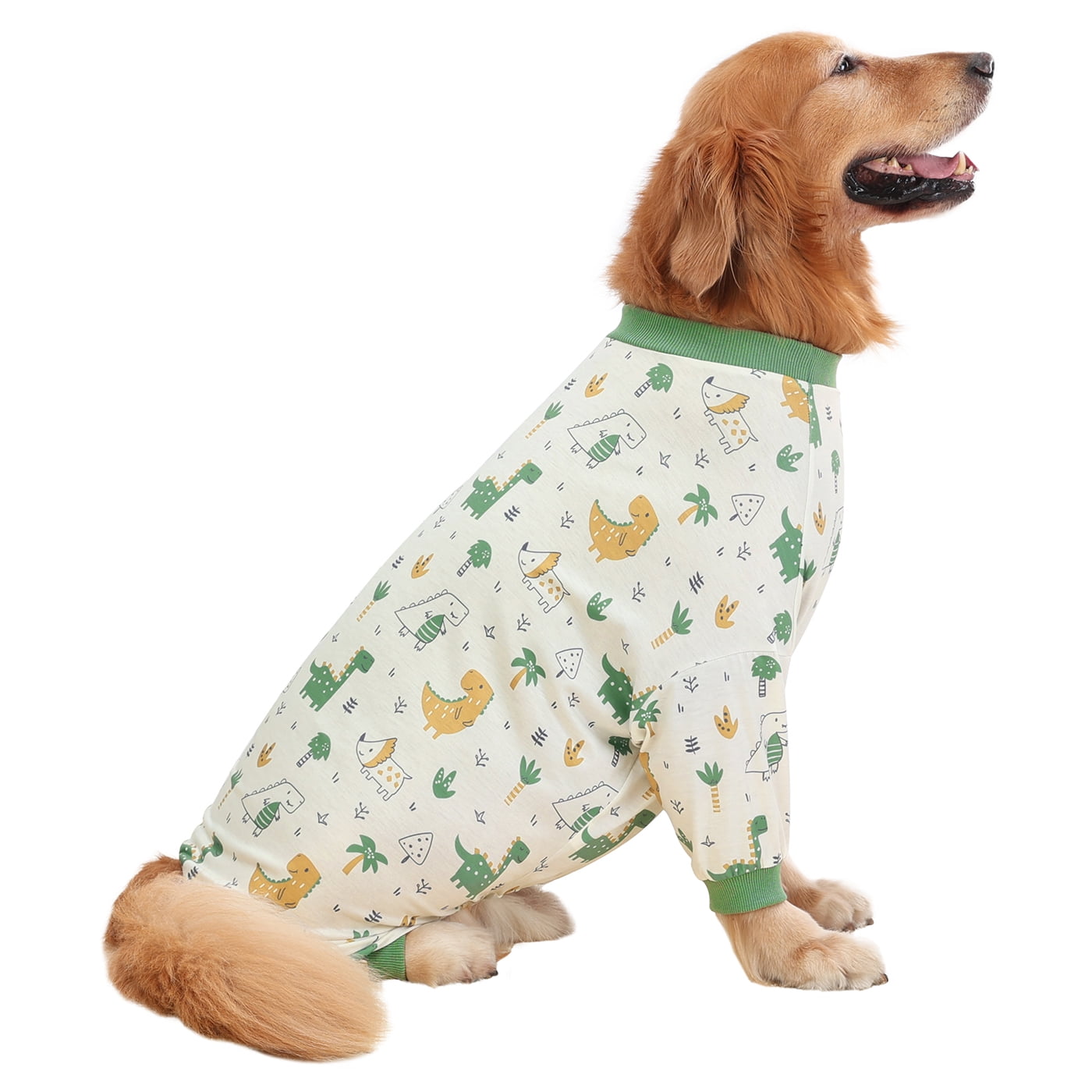 HDE Dog Pajamas One Piece Jumpsuit Lightweight Dog PJs Shirt for S-3XL ...