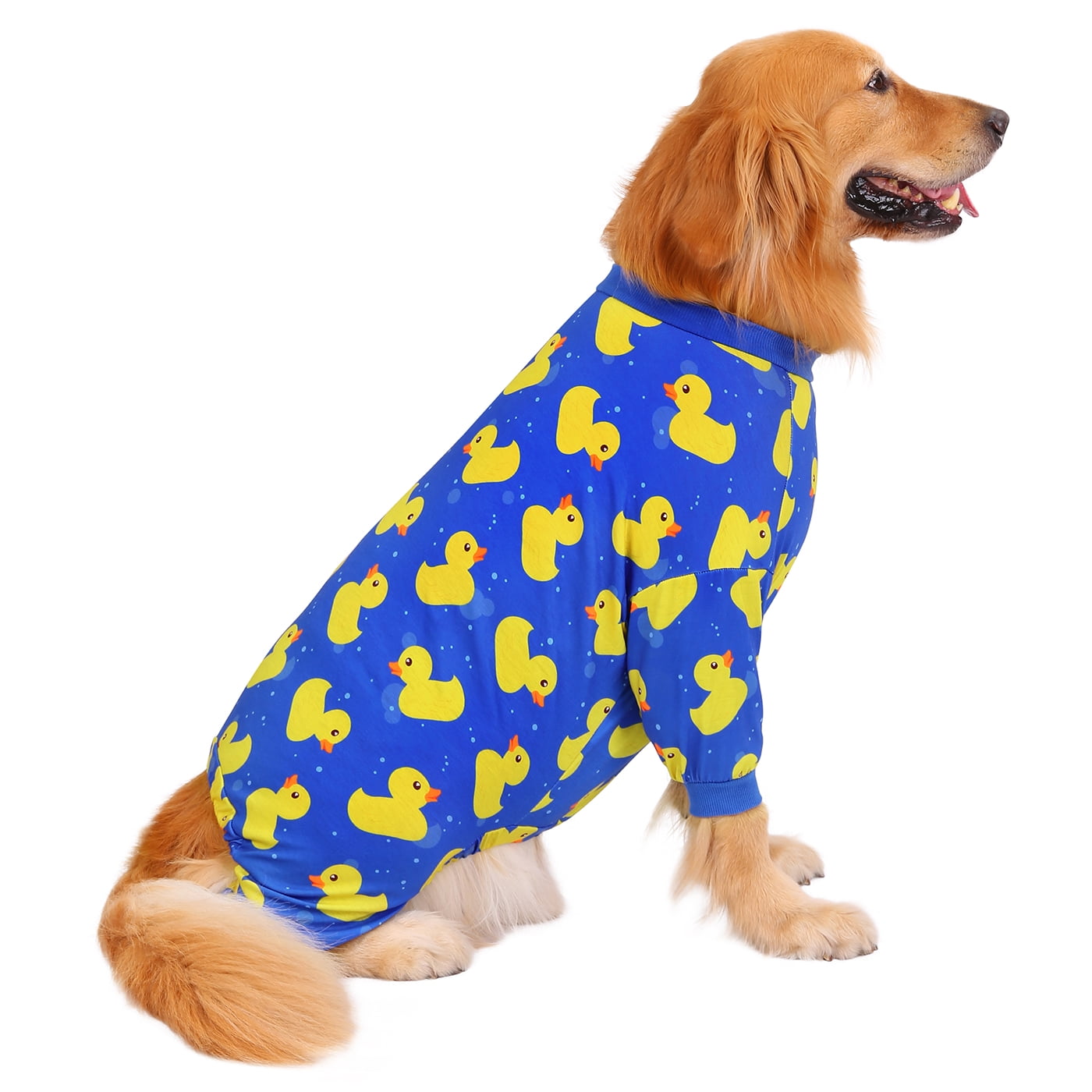 HDE XL Doggy PJ Medium Pajamas, One Piece Lightweight Jumpsuit for M ...