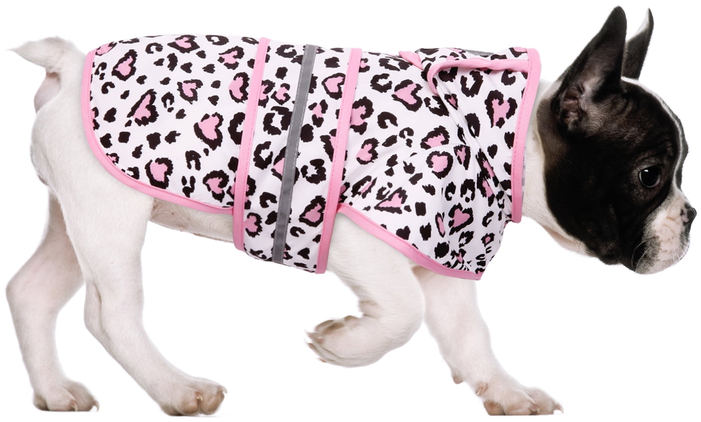 HDE Dog Raincoat Hooded Slicker Poncho for Small to X-Large Dogs and ...