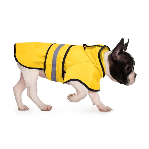 HDE Dog Raincoat Hooded Slicker Poncho for Small to X-Large Dogs and ...