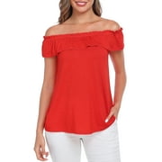 Off Shoulder Slouchy Top
