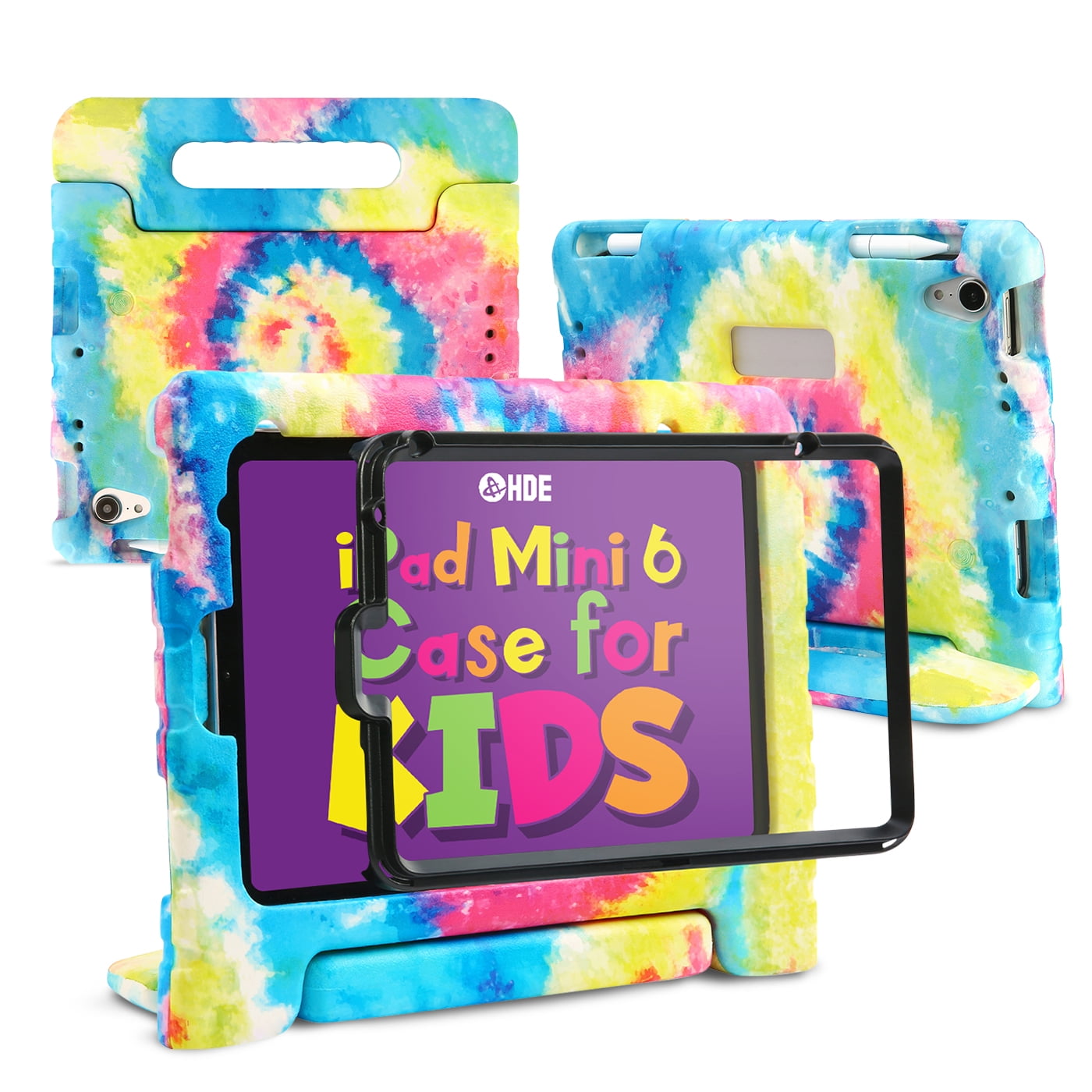 HDE iPad Mini 6 Case Kids Shock Proof Cover with Built-In Screen ...