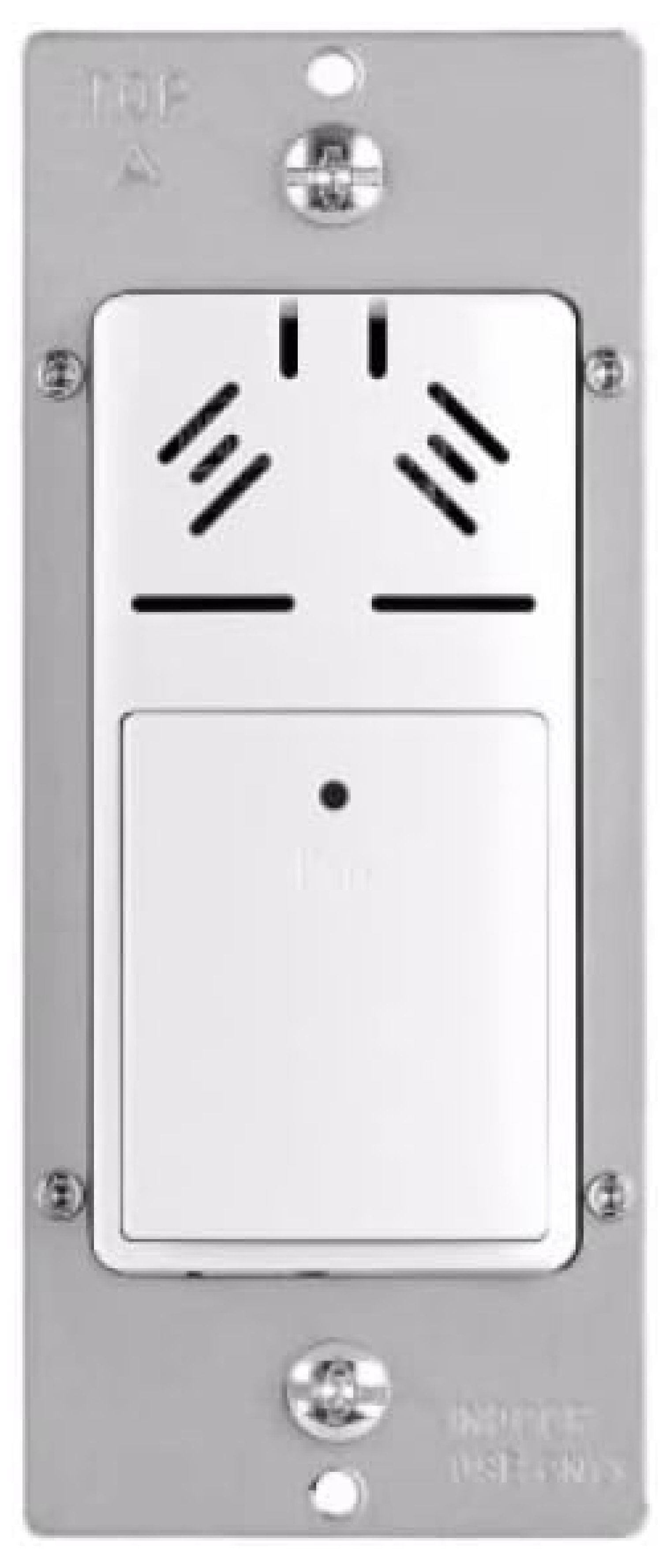 HDFS3P1-W-L Humidity Sensor and Bath Fan Control Single Pole, White ...