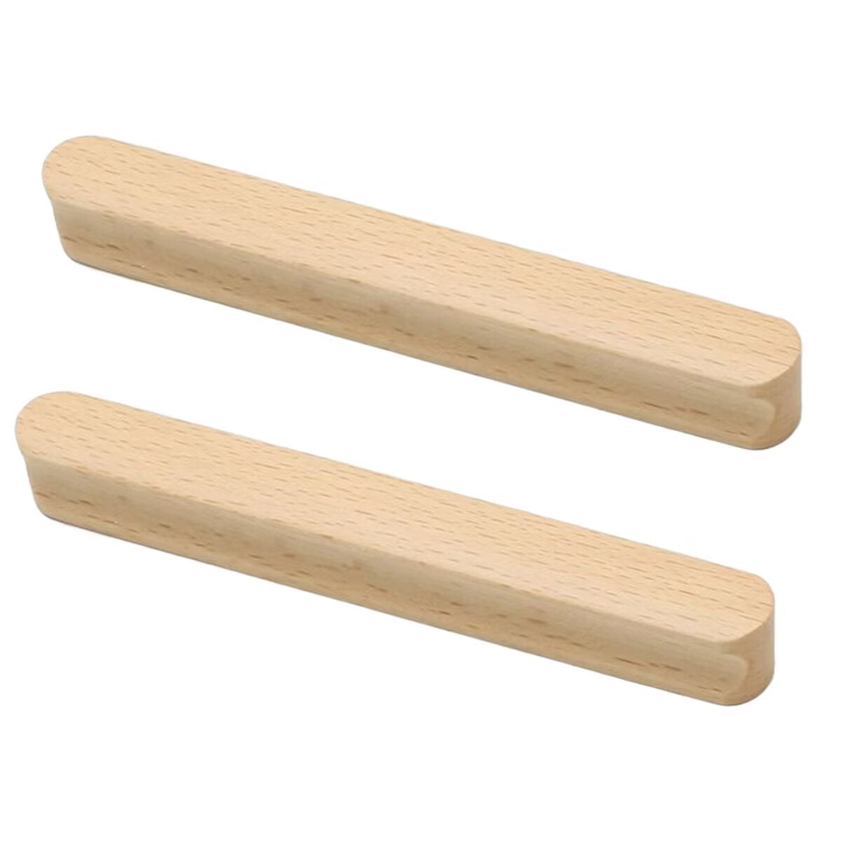 HDJNal 2PCS Unfinished Drawer Knobs ,Natural Wooden Door Knobs, Vintage ...