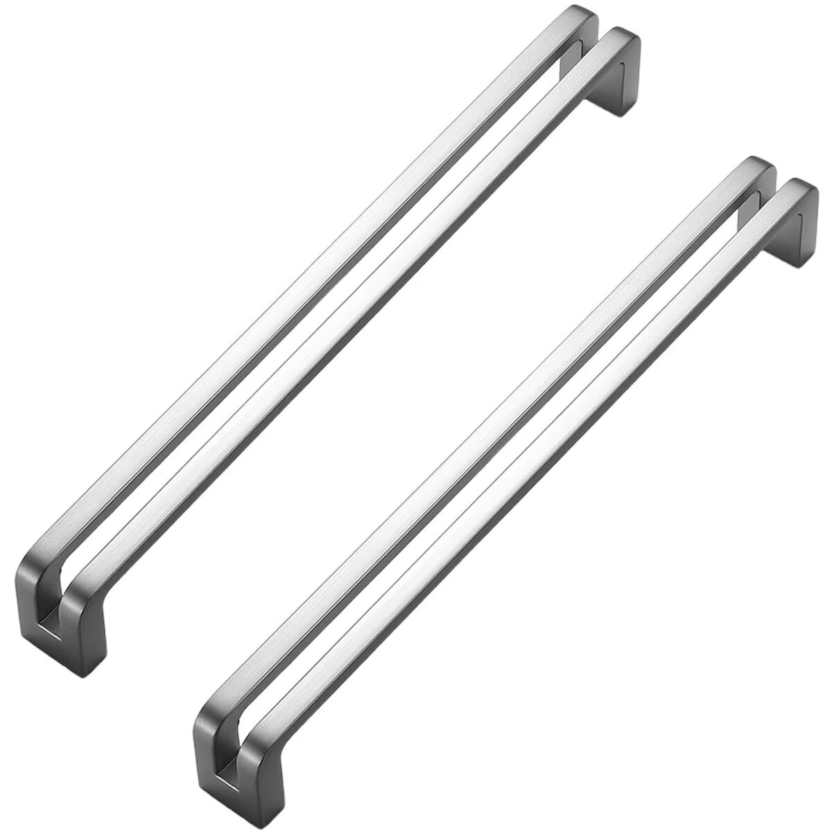 HDJNal Cabinet Pulls Stainless Steel Nickel brushed Kitchen Drawer ...