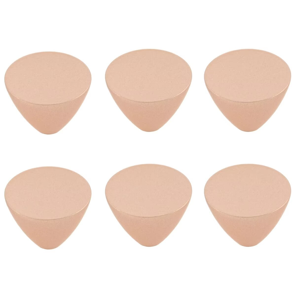 HDJNal Cone Shape Zinc Alloy Knobs/ Handles/ Pulls for Kitchen Cabinets ...