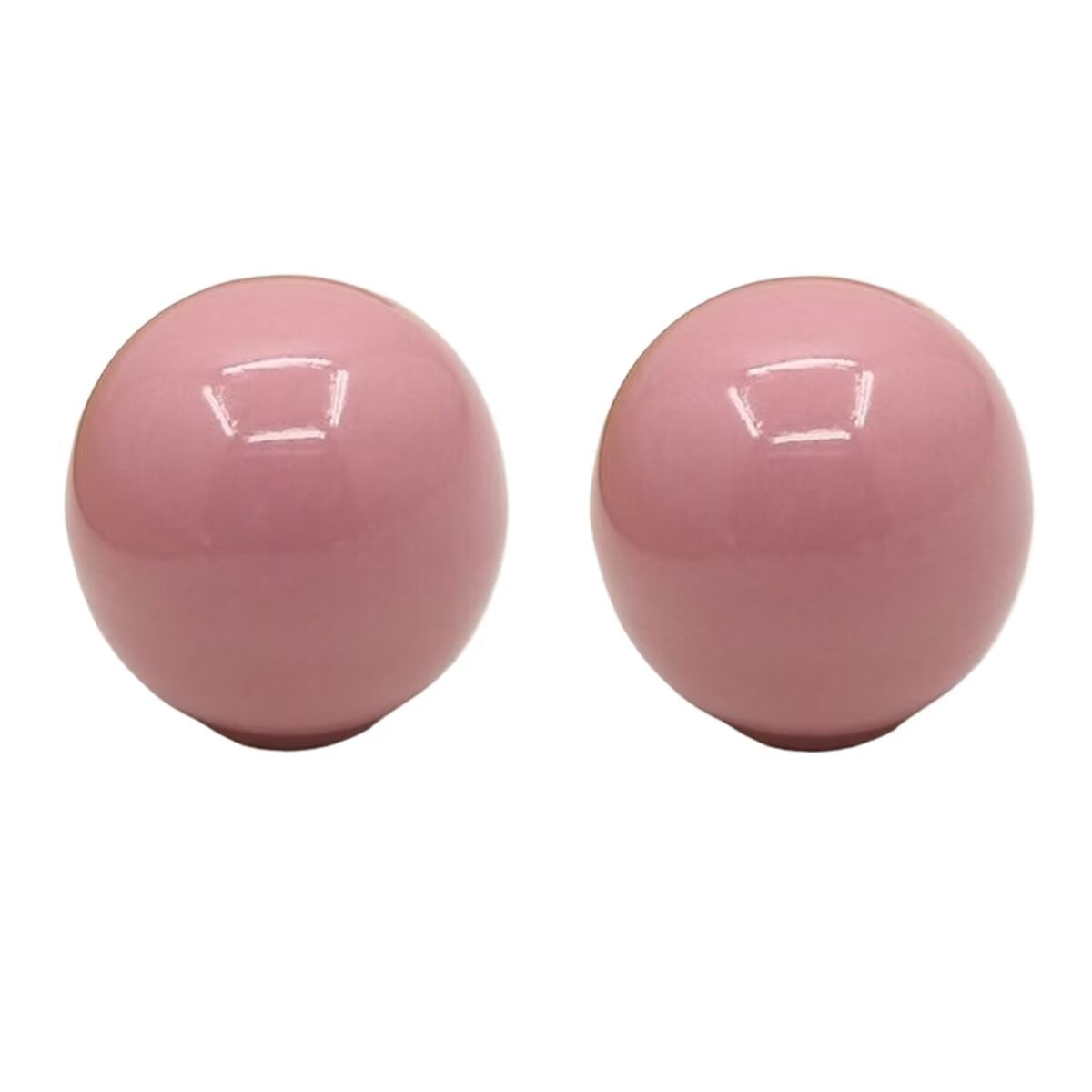HDJNal Set of 2, Light pink Ceramic Knobs - Kitchen Cabinet Cupboard ...