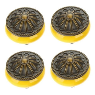 yellow cupboard knobs