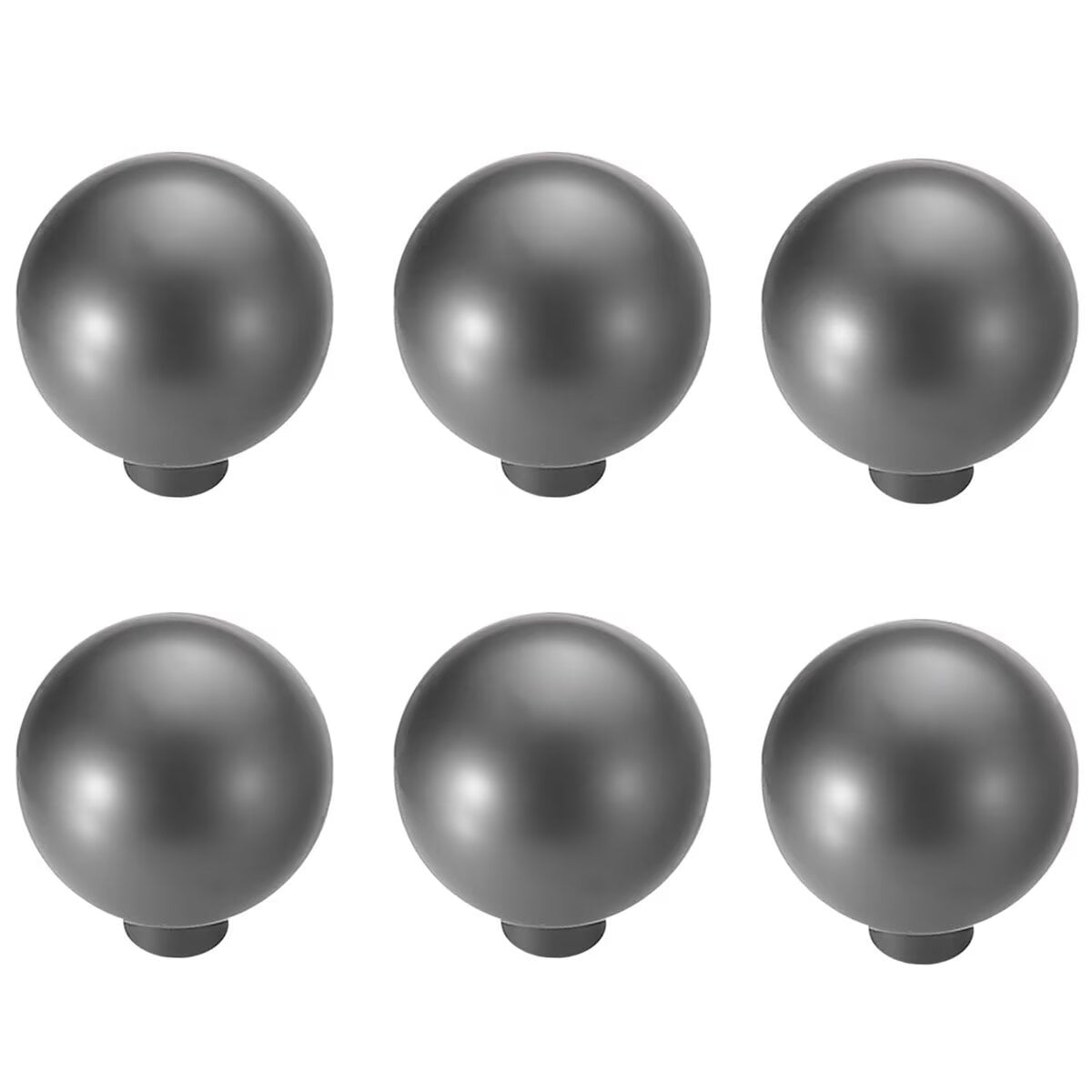 HDJNal Set of 6 , Minimalist Style Solid Single Hole Pulls/Handles ...