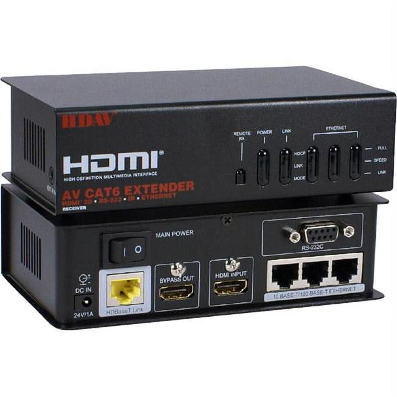 HDMI 4-in-1 CAT6 Extender - HDMI 4-in-1 CAT6 Extender - Walmart.com