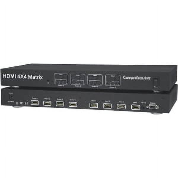 HDMI 4X4 MATRIX SWITCHER SPLITTER WITH RS-232 2YR WARR - Walmart.com