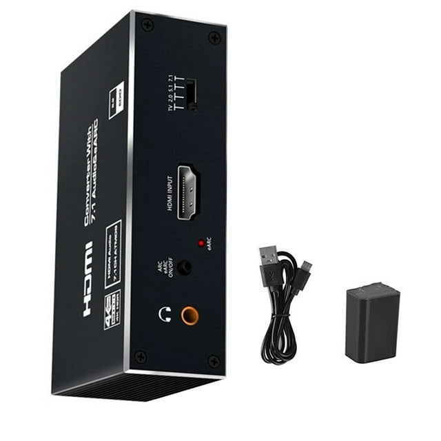 HDMI Audio Extractor with eARC/ARC Support 4K@60Hz, Multiple Audio ...