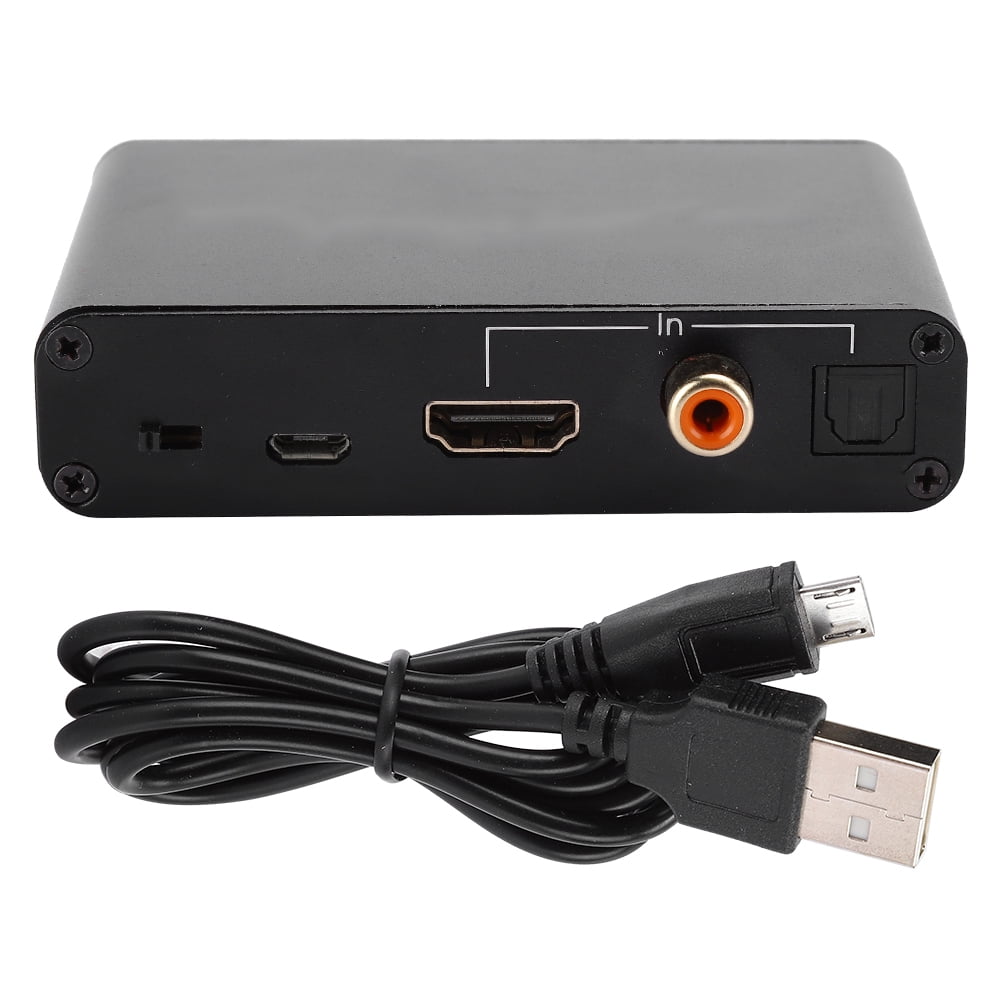 HDMI Audio Return Optical Coaxial Digital to Analog DAC Converter ...