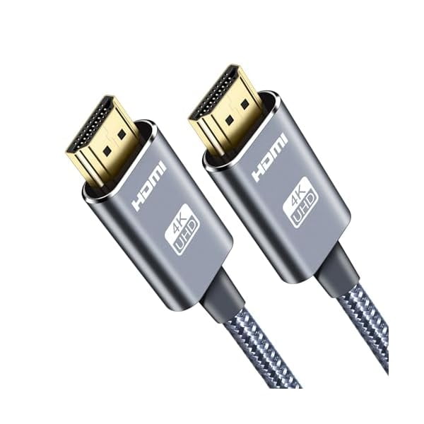 HDMI Cable 4K 20 ft / 6m, High Speed HDMI 2.0 Cord Braided | 4K@60Hz ...