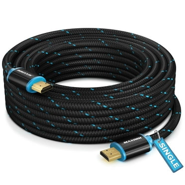 HDMI Cable 4K Ultra HD 1.5 Foot (20 Pack) Nylon Braided HDMI 2.0 Cable ...