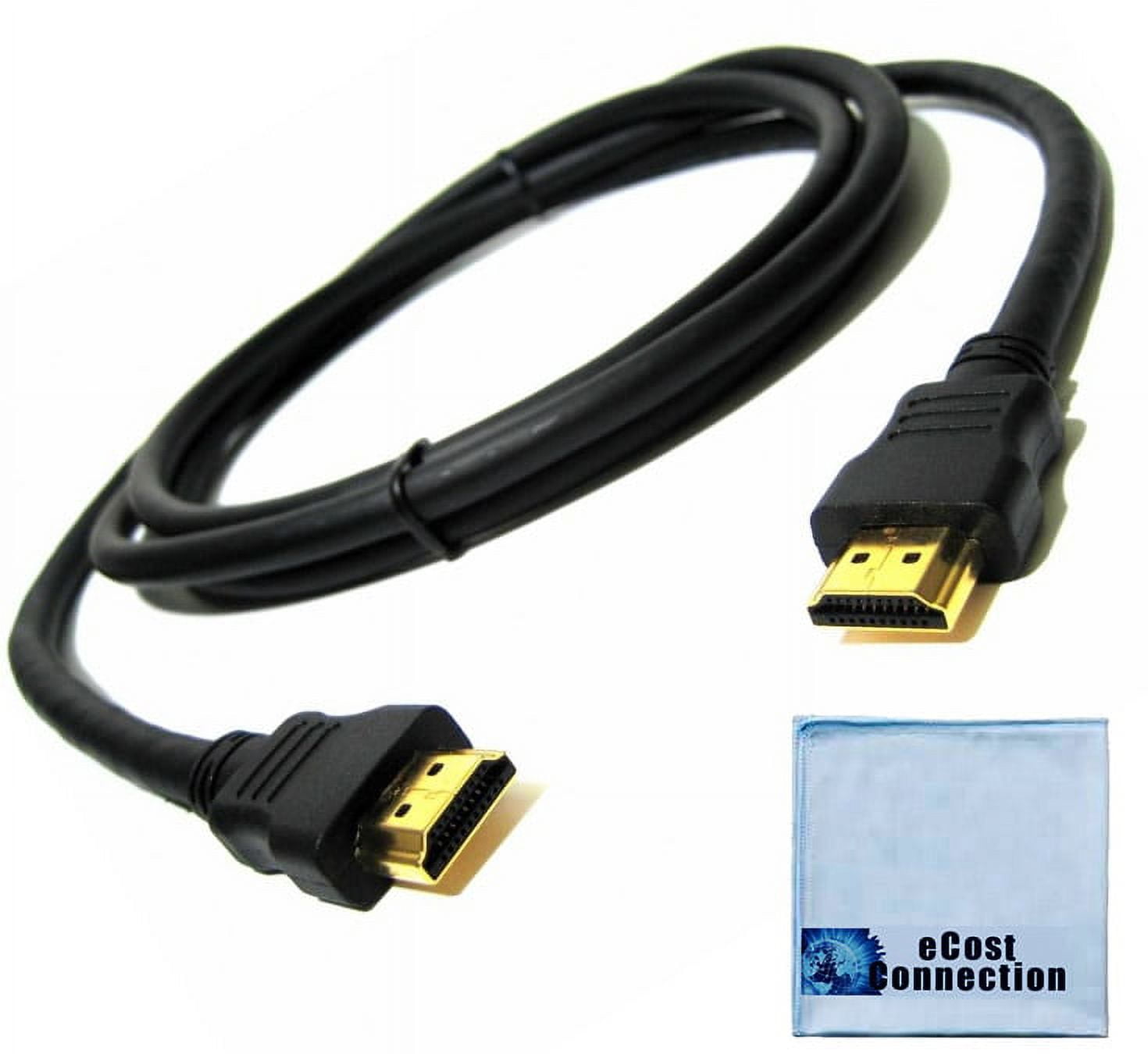 HDMI Cable - 6ft. High Speed and Gold Plated for All LCD, LED and ...