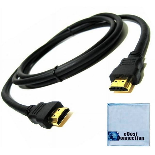 HDMI Cable - 6ft. High Speed and Gold Plated for All LCD, LED and ...