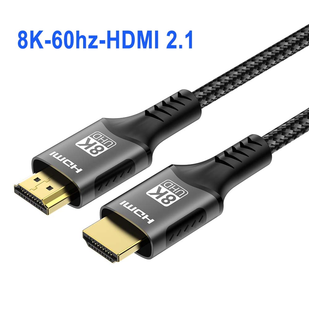 HDMI Cable 8K/60Hz 4K/120Hz 48Gbps HDMI2.1 Digital Cables HDR For TV ...