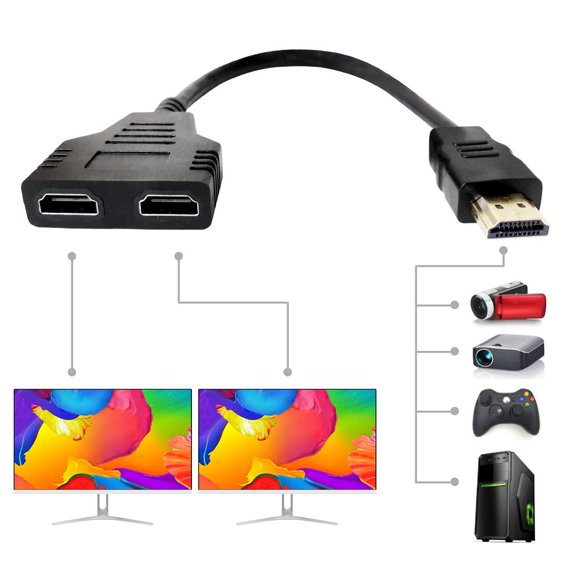 HDMI 1 Input 2 Output Splitters