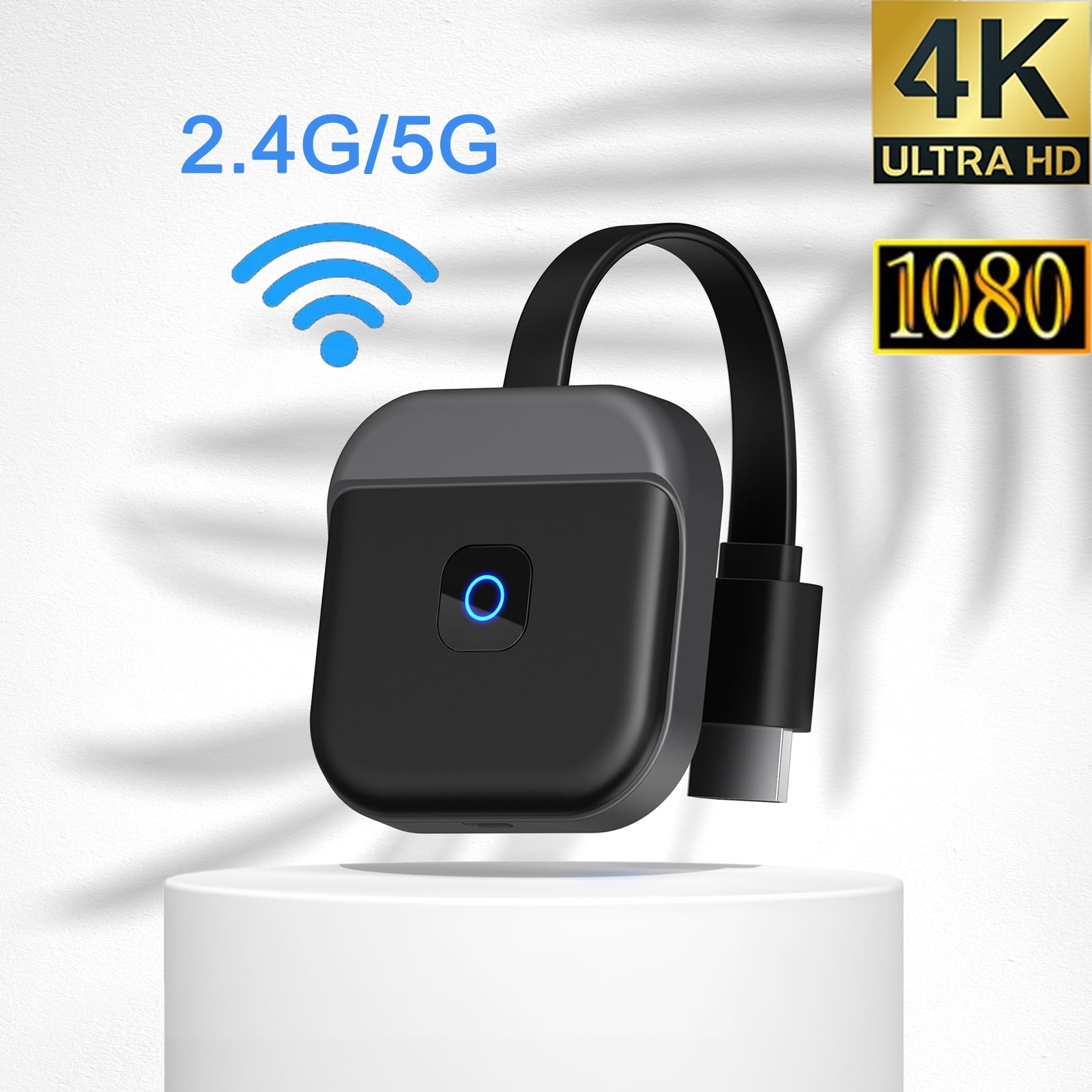 HDMI-Compatible Video Receiver Screen Mirroring Wireless 2.4G/5G 1080 ...