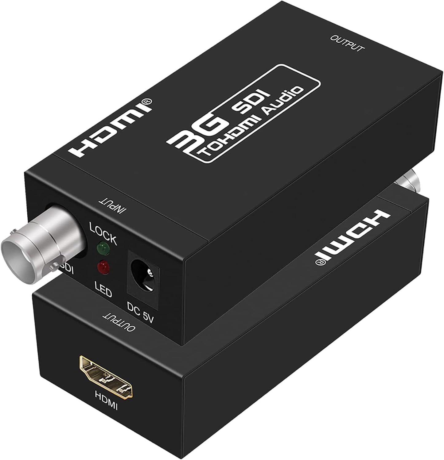 HDMI Converter Adapter - Mini 3G SDI to HDMI for SD/HD/3G-SDI Signals ...