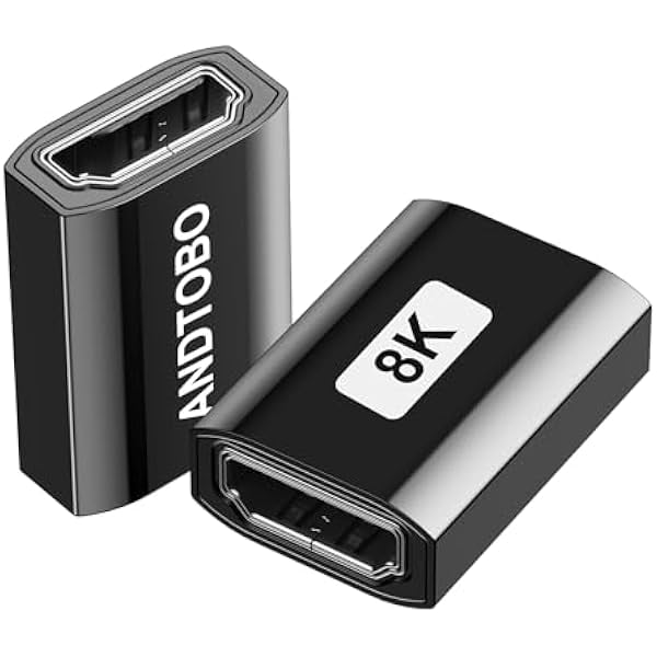HDMI Coupler 2 Pack,8K@60Hz HDMI 2.1 Female to Female Connector,HDMI ...