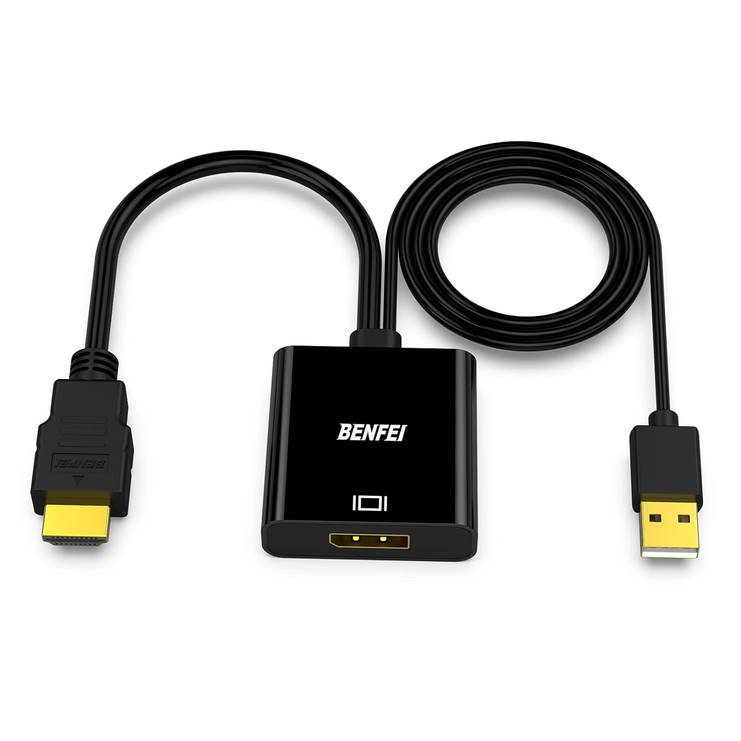 HDMI to DisplayPort, Uni-Directional HDMI (Source) to DisplayPort (Display) Adapter 4K@60Hz/2K ...