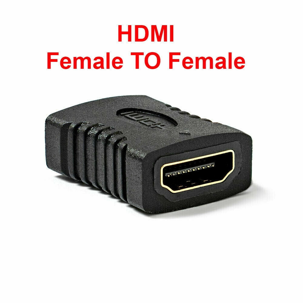 HDMI Female To Female Extender Adapter Coupler Connector F/F HDTV 1080P ...