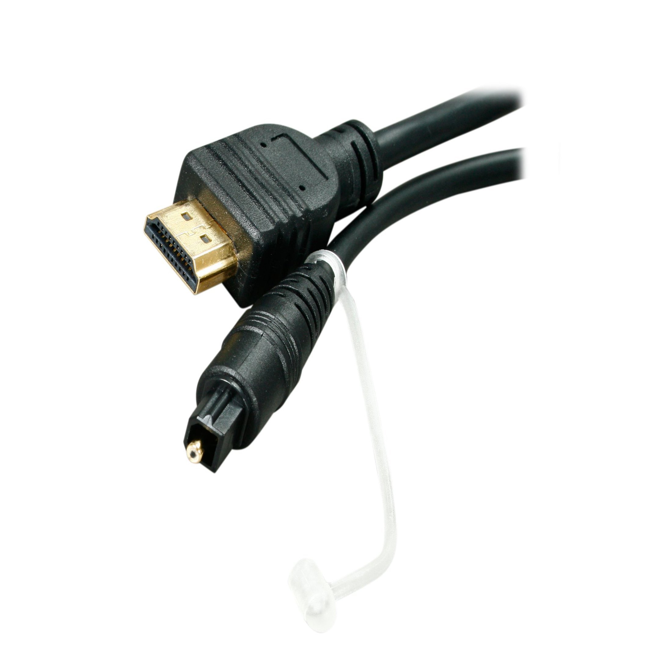 HDMI Hi-Speed and Toslink Audio Cable Duo for Enhanced Connectivity ...