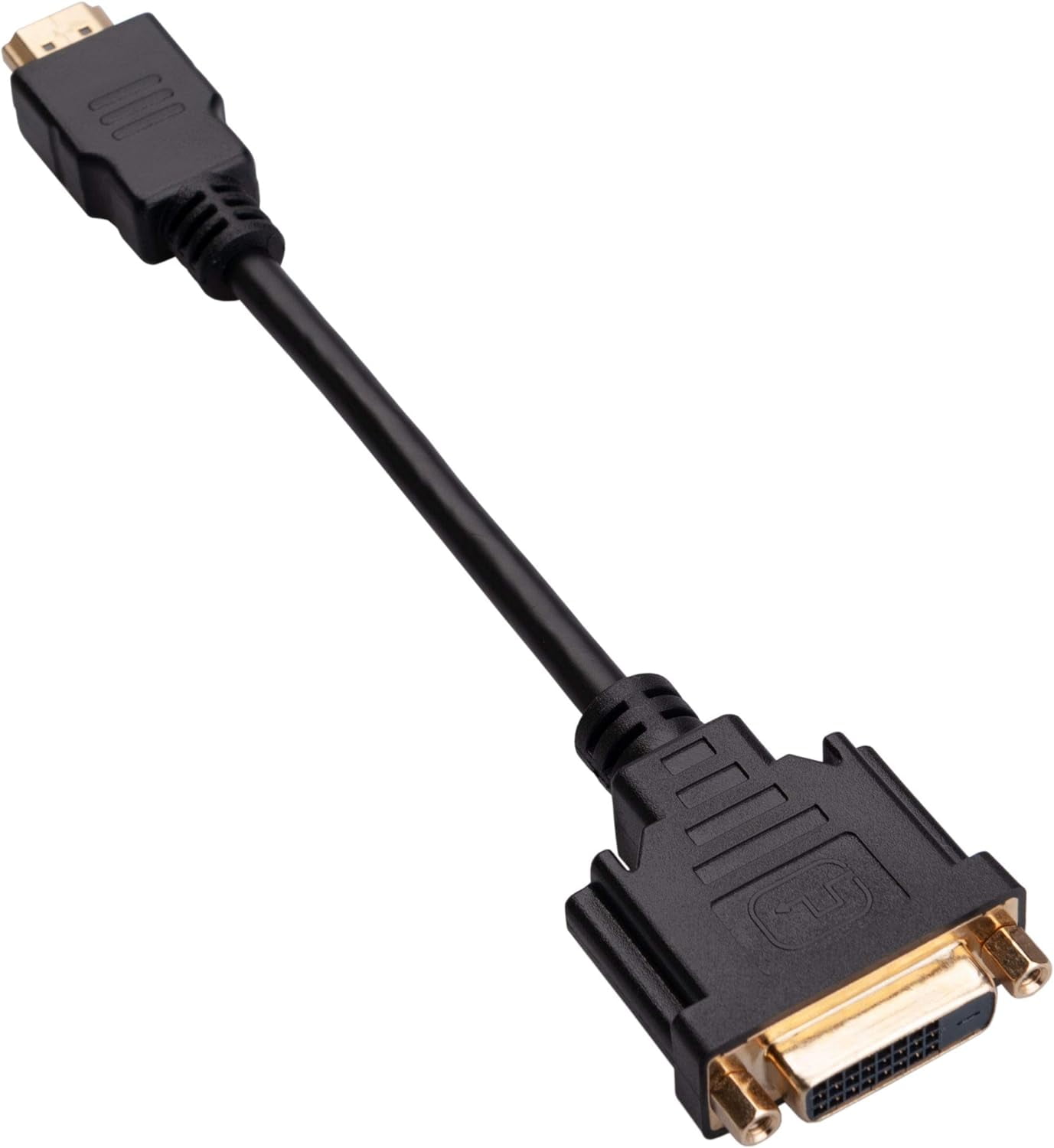 HDMI (M) to DVI-D (F) Lead Adapter (DVI-D Dual Link 24 1) DVI Female to ...