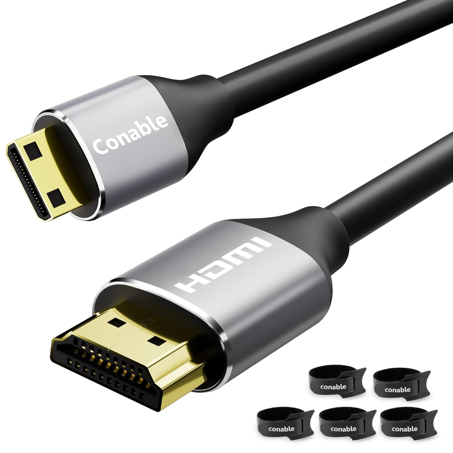 HDMI to Mini HDMI Cable 20 FT, High Speed HDMI to Mini HDMI Cable, Bi-Directional 2.0 Cord, 4K ...