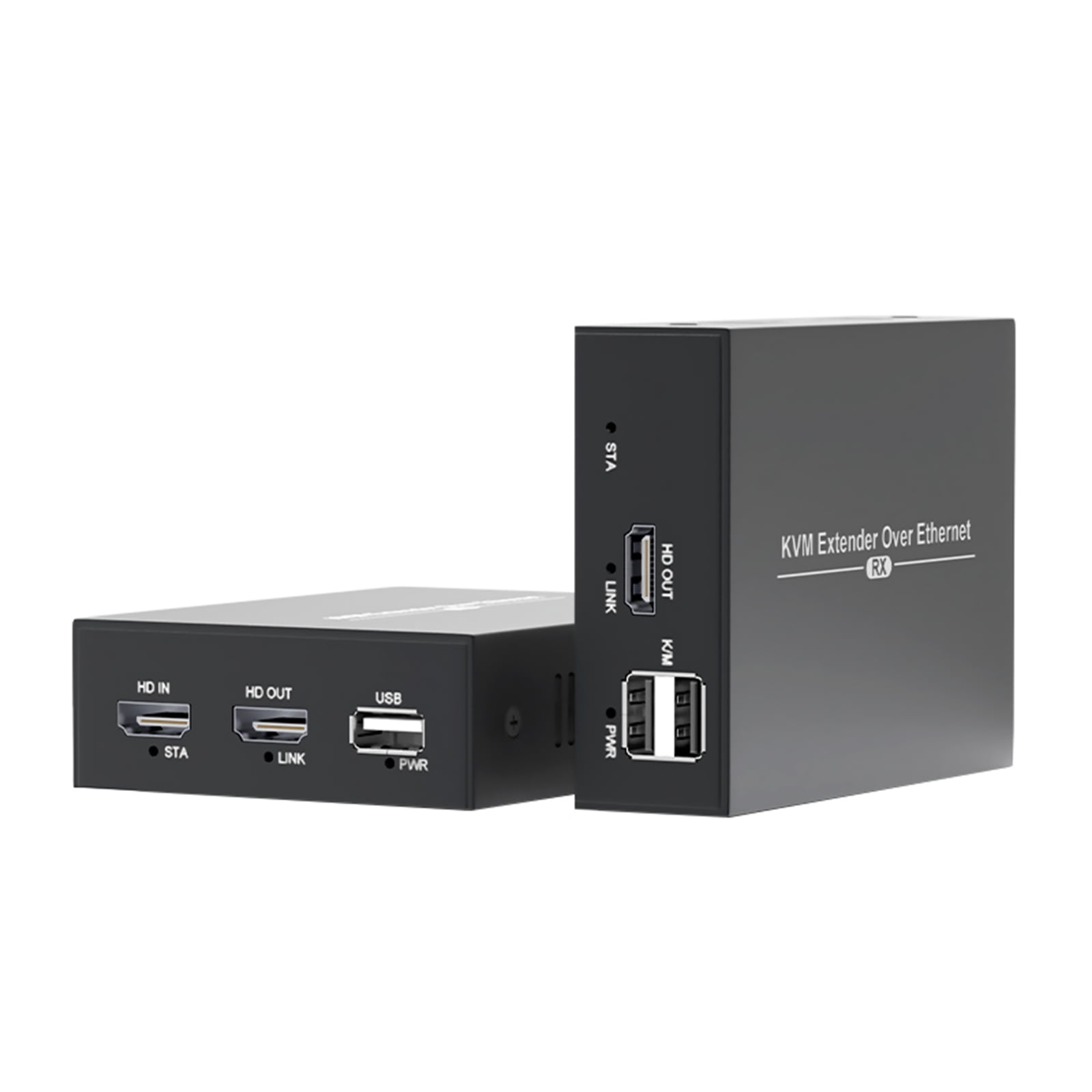 HDMI Over Ethernet Extender 1080p@60Hz, H.264 Compression, USB KVM ...