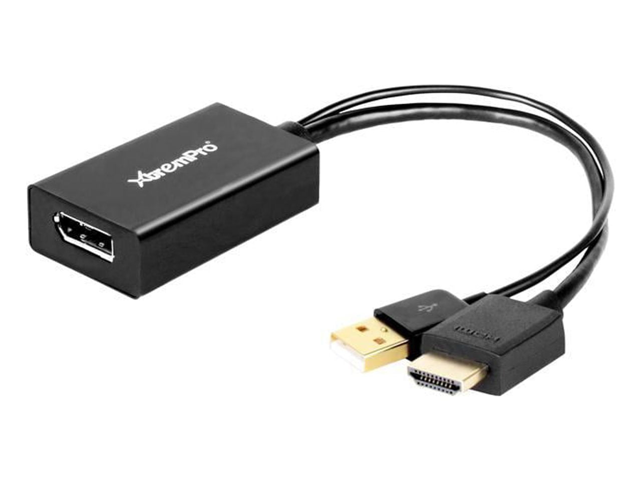 HDMI Plus USB A & M to Displayportp F Audio Vidoe Adapter Cable ...