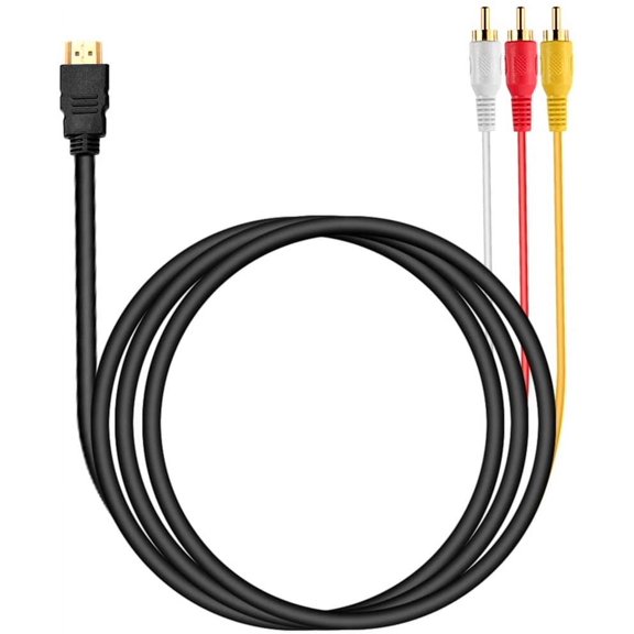 HDMI Male to 3 RCA Cables
