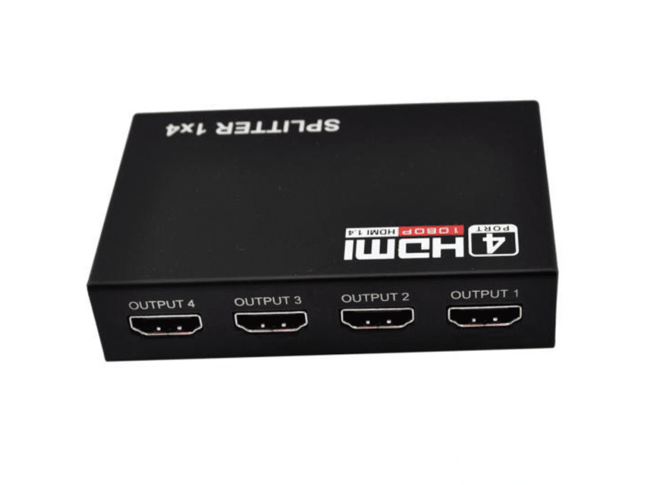 HDMI Splitter 1 in 4 out 4k* 2k Full HD 1080P 1X4 Port Box Hub with US ...