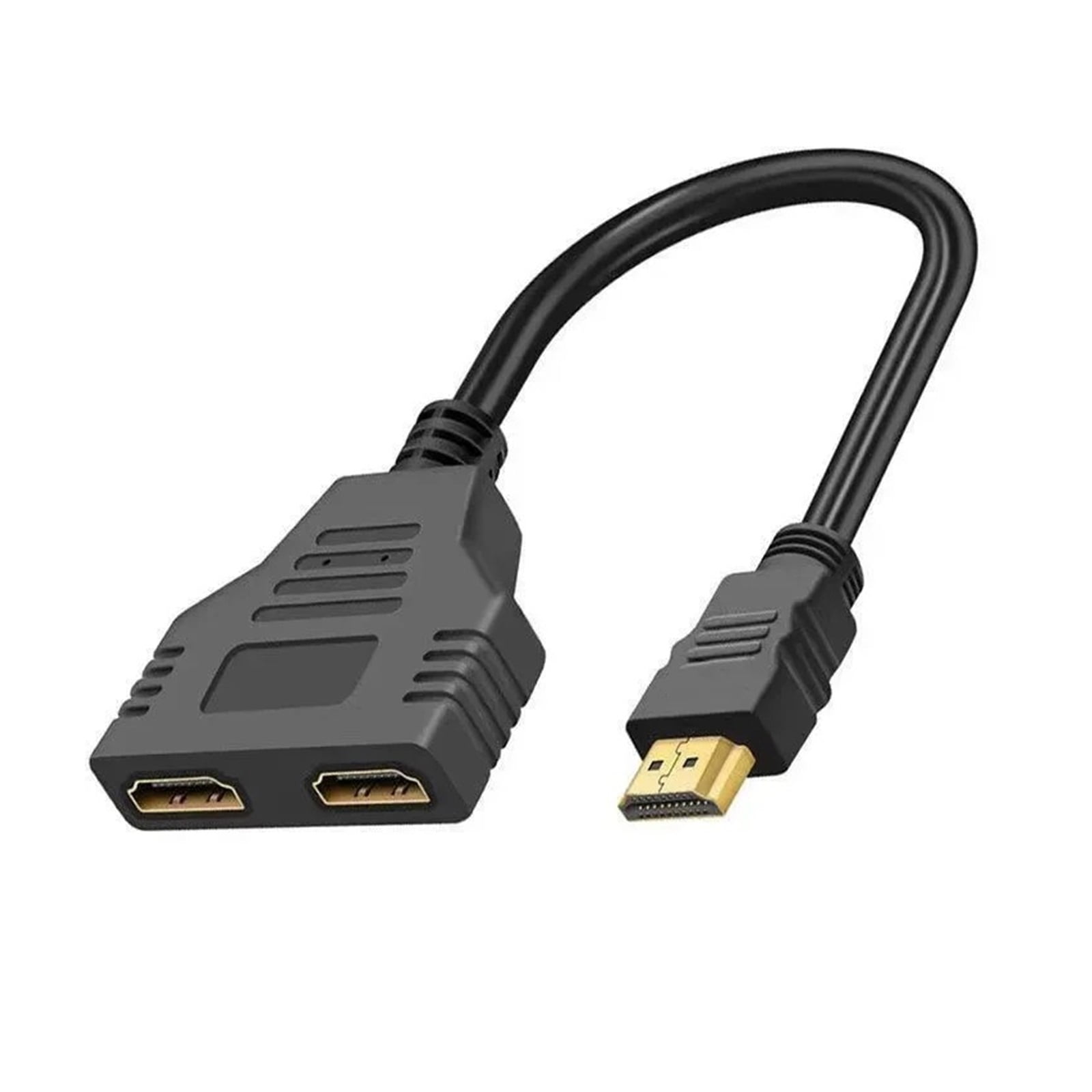 HDMI Splitter 1080P Dual Port Y Splitter 1 In 2 Out Cable Male to ...