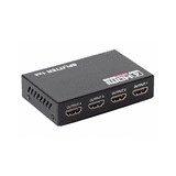 HDMI Splitter 1X4 4 Port Hub Repeater Amplifier 3D 4K x 2K 1 in 4 out ...