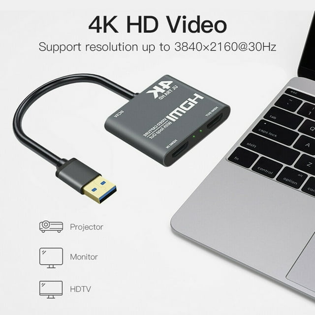 HDMI To USB 3.0 Video Capture Card 1080P HD Recorder Game/Video Live ... HDMI To USB 3.0 Video Capture Card 1080P HD Recorder Game/Video Live ...