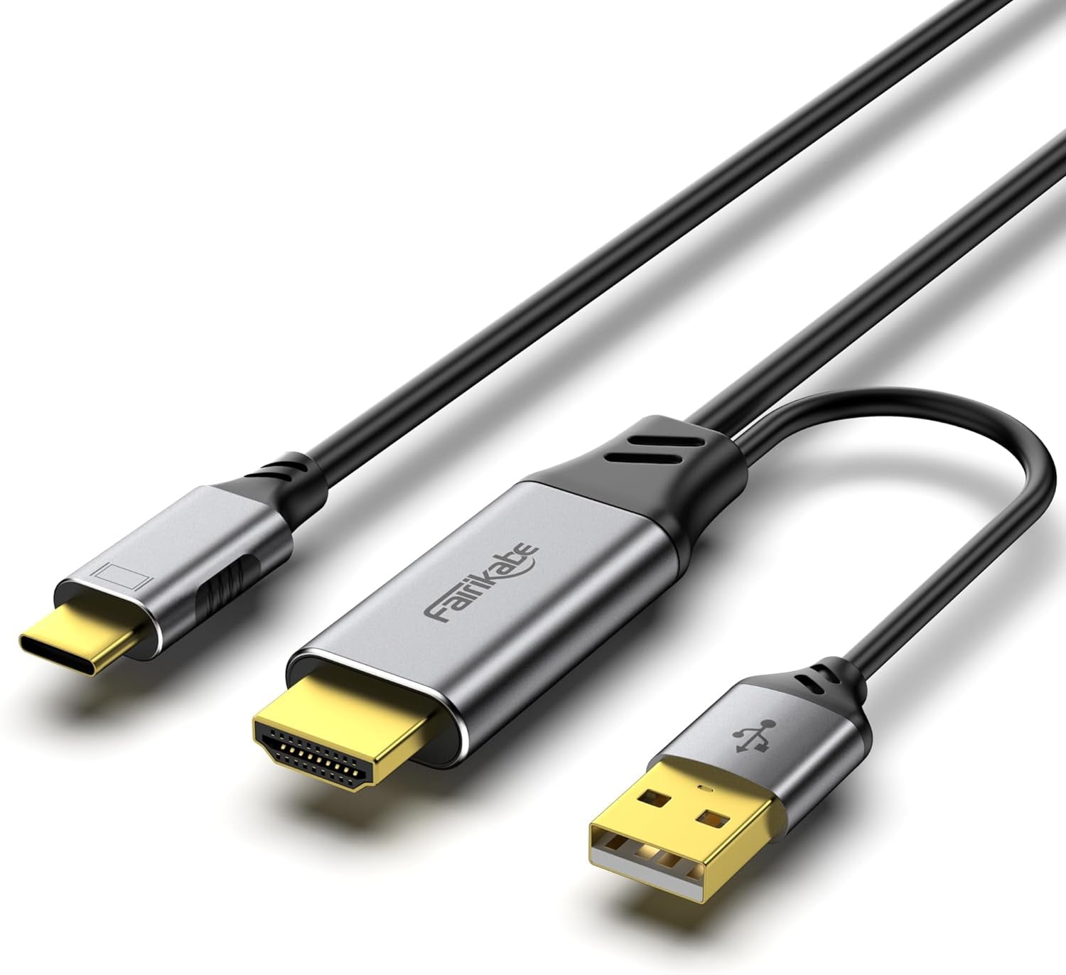 HDMI to USB C Cable 4K60Hz, HDMI 2.0 to UsbC 6.6FT Soft Graphen Cable ...