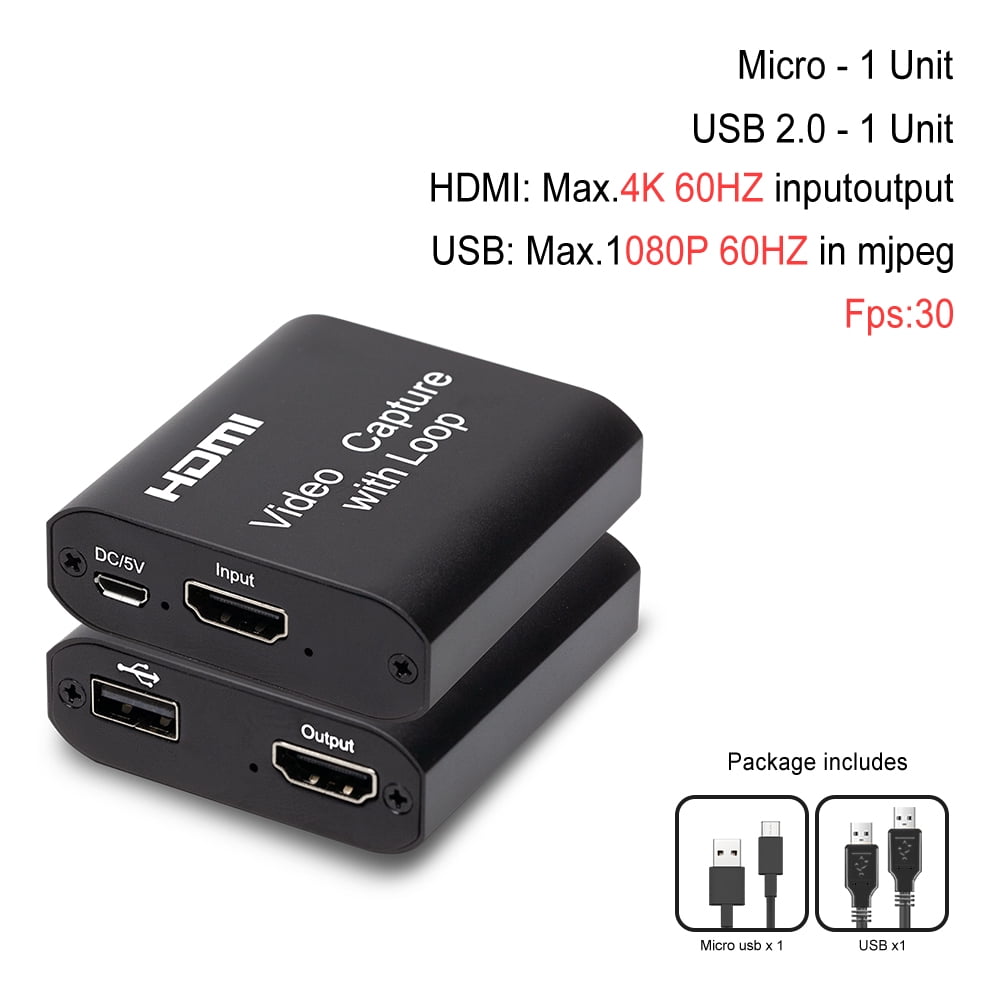 HDMI Video Capture Card Full HD 1080P HDMI USB 2.0 3.0 Video Capture ...