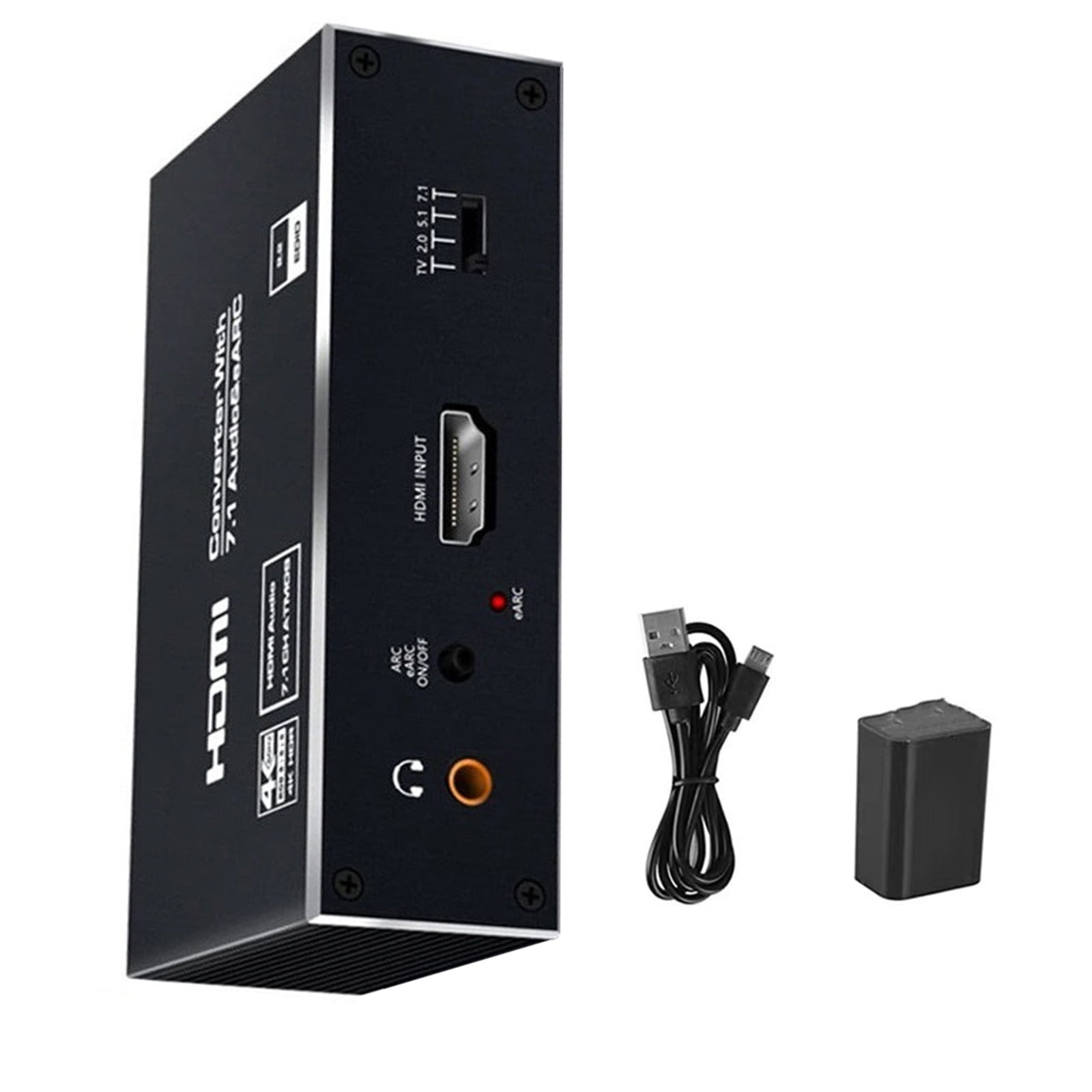 HDMI eARC Audio Extractor LPCM 7.1CH Support, Multifunctional Audio ...