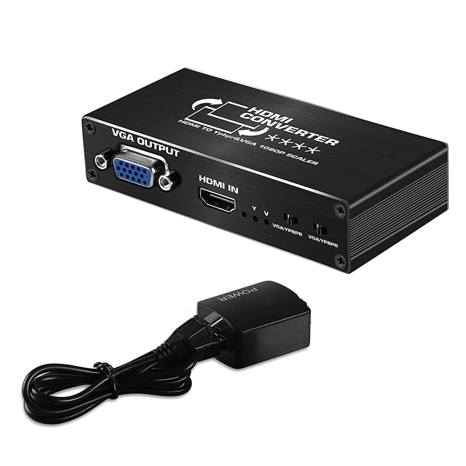 HDMI to Component Converter 1080P Output, SPDIF Audio, LED Indicator ...