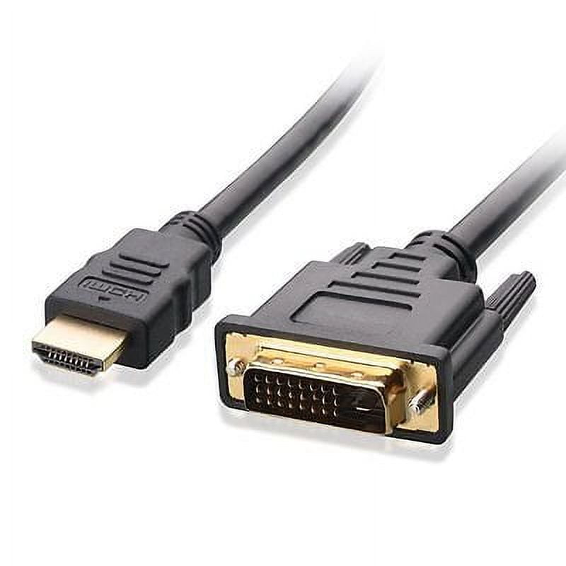 HDMI to DVI Adapter HDMI to DVI Cable by Insten HDMI to DVI Adapter Cable HDMI to DVI D 24+1 ...