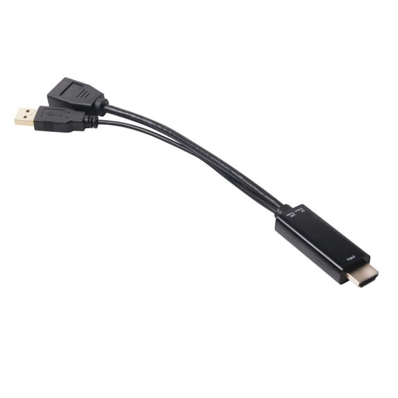 HDMI to DisplayPort Adapter, Black: Computer Accessories - Walmart.com