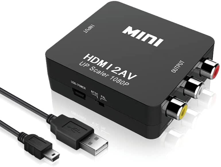 HDMI to RCA Converter Composite AV Adapter Set 1080p HDMI to AV ...