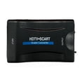 HDMI to SCART Converter, 1080p Scaler for Old TV, NTSC PAL AV Adapter ...
