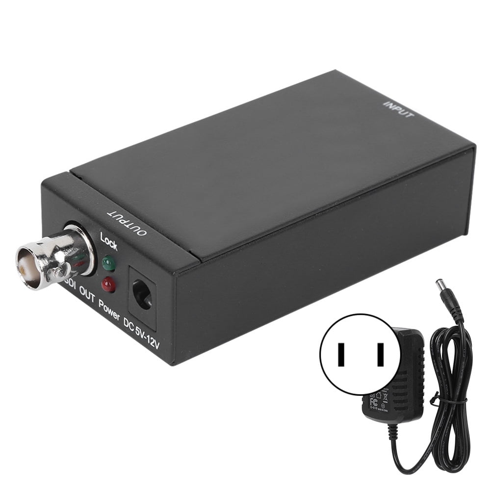 HDMI to SDI Converter, AC100-240V to 5V-1A US Plug, Video Signal ...