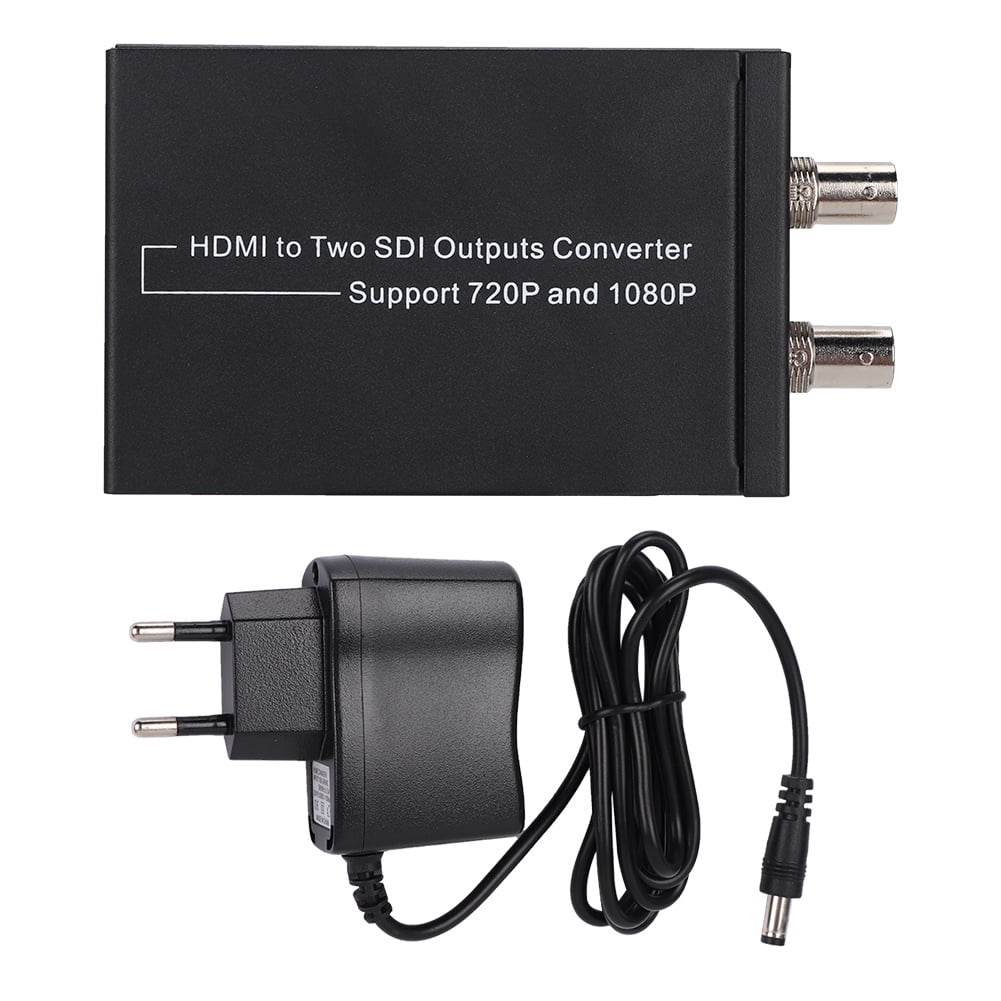 HDMI to Two SDI Video Audio Converter Extender Adapter SDI 3G SDi Hd SDI Output 110-240V(EU ...